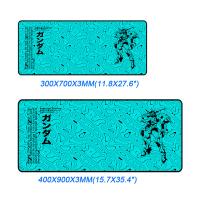 China Black White Square Mouse Pad Large Custom Rubber Mat for Sublimation 220*180*2mm Size for sale