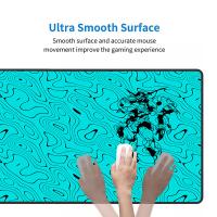 China Black White Square Mouse Pad Large Custom Rubber Mat for Sublimation 220*180*2mm Size for sale