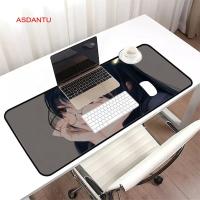 China 800x300x3mm Art Sexy Girl Pattern Gaming Mouse Pad with Edge Locking and CE Approved for sale