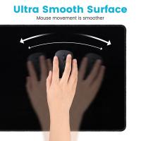 China Office Asdantu Extended Large Letter Mouse Pad Keyboard Mat for Hotel and E-Sports for sale