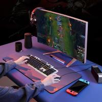 China Custom Logo Print Gaming Mousepad Large XXL Extended Size with Non Slip Rubber Base for sale
