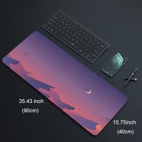 China Custom Logo Print Gaming Mousepad Large XXL Extended Size with Non Slip Rubber Base for sale