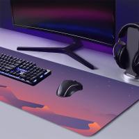 China Custom Logo Print Gaming Mousepad Large XXL Extended Size with Non Slip Rubber Base for sale