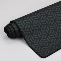 China Stock Round Office Desk Pad 80x30 90x40 Soft Rubber Gaming Custom Mouse Pad Print Mat for sale