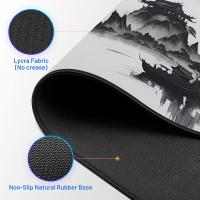 China Table Game Large Size 900*400*4mm Waterproof Custom Logo Sublimation Mat Extended Gaming Mouse Pads for sale