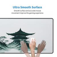 China Custom Design Table Game Mouse Pad Chinese Landscape Style for and Comfortable Gaming for sale