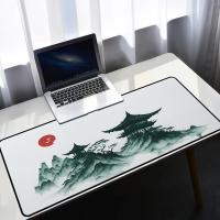 China Custom Design Table Game Mouse Pad Chinese Landscape Style for and Comfortable Gaming for sale