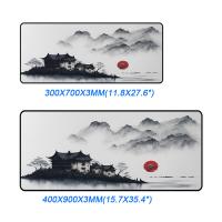 China XYDAN Natural Rubber Waterproof Custom Heat Transfer Mouse Pad Game Pad 350*300*2mm for sale