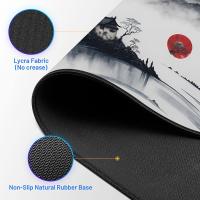 China XYDAN Natural Rubber Waterproof Custom Heat Transfer Mouse Pad Game Pad 350*300*2mm for sale