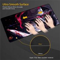 China Asdantu Extended Anime Gaming Mouse Pad XL Size 900X400 Anti-Slip Rubber Base Mouse Mat for sale