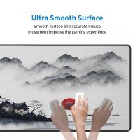 China XYDAN Natural Rubber Waterproof Custom Heat Transfer Mouse Pad Game Pad 350*300*2mm for sale