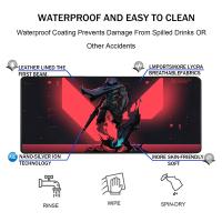 China 900X400X3Mm Gaming Keyboard Mouse Pad With CMYK RGB Sublimation Printing for sale