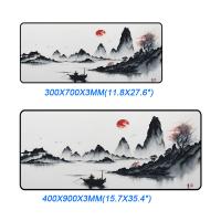 China Printed Rubber Mousepad Blank Mouse Pads for Landscape Style Custom Size Sublimation for sale