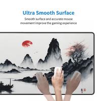 China Printed Rubber Mousepad Blank Mouse Pads for Landscape Style Custom Size Sublimation for sale