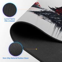 China Custom Chinese Landscape Style Gaming Mousepad Sublimation Printing Rectangle Mouse Pad for sale