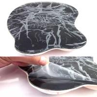 China Custom 3D Big Breasts Mouse Pad with Ergonomic Wrist Guard and Silicone Fabric Material for sale