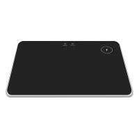 China Stock 15W Wireless Charger Custom Design Logo Rgb Gaming Mousepad with Acrylic Panel for sale