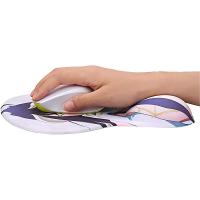China Custom 3D Big Breasts Mouse Pad with Ergonomic Wrist Guard and Silicone Fabric Material for sale