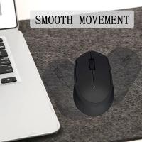 China Non-Slip Black Wool Desk Elbow Mouse Pad Felt Desk Mat for Home and Office 900*400*3mm for sale