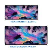 China 100% Eco-friendly Rectangular Rubber Pad for Gaming Customized Neoprene Desk Mat for sale