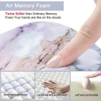 China High Resilience Memory Sponge Material Ergonomic Printing Mouse Pad for Wrist Support for sale