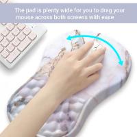 China High Resilience Memory Sponge Material Ergonomic Printing Mouse Pad for Wrist Support for sale