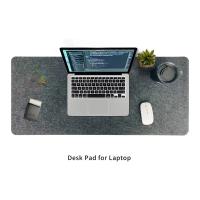 China Office Desk Pad in Dark Grey Felt Protect Your Desk and Improve Your Work Experience for sale