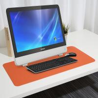 China Stock Leather PU Material Gel Sublimation Blanks Extended Mousepad for Household for sale