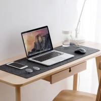China CMYK Sublimation Printing Custom Logo Writing Mat for Fabric Desk Mouse Pad Protector for sale
