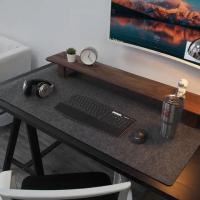 China Private Mold Yes Custom Logo Non-slip Felt Desk Mat for Large Extended Office Desk for sale