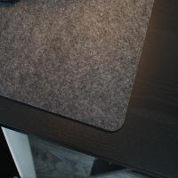 China Private Mold Yes Custom Logo Non-slip Felt Desk Mat for Large Extended Office Desk for sale
