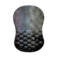 China Household Custom Ergonomic Mouse Pad With Wrist Support For CMYK Sublimation Printing for sale