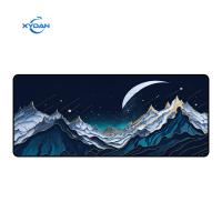 China Large Office Placemat Writing Desk Custom Abstract Gaming Mouse Pad Mat with Logo for sale
