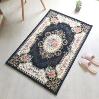 China Custom Flannel Rugs Super Soft Plush Area Rug Sneaker Mat With Non-Slip 8mm Thickness for sale