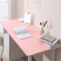 China Waterproof Large Pu Leather Mouse Pad for Office Desk Mat and Dual Leather Office Mat for sale