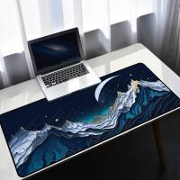 China Large Office Placemat Writing Desk Custom Abstract Gaming Mouse Pad Mat with Logo for sale