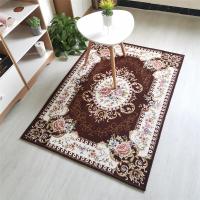 China Custom Flannel Rugs Super Soft Plush Area Rug Sneaker Mat With Non-Slip 8mm Thickness for sale