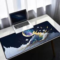 China Professional Game Player Large Mouse Pad Custom Design Desk Mat Black Colorful Mousepad for sale