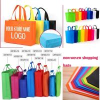 China Custom Logo and Design XYDAN Reusable Non Woven Bag for Supermarket Sustainability for sale
