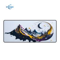 China Non Slip Personalized Full Desk Large 40 X 90Cm Mouse Pad For Gaming With Round Shape for sale