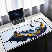 China Non Slip Personalized Full Desk Large 40 X 90Cm Mouse Pad For Gaming With Round Shape for sale