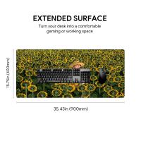 China XYDAN Custom Design Pattern Large Mouse Pad 900x400x3mm Square Shape for Office Home for sale