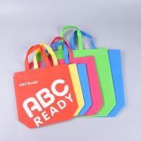 China XYDAN BAG Bolsa De Compra Eco Custom Logo Non Woven Bag with Letter Pattern Type for sale