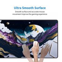 China Computer Desk Mat Anti-Slip Rubber 300*700*3Mm 4Mm Customized Logo Gaming Accessories for sale