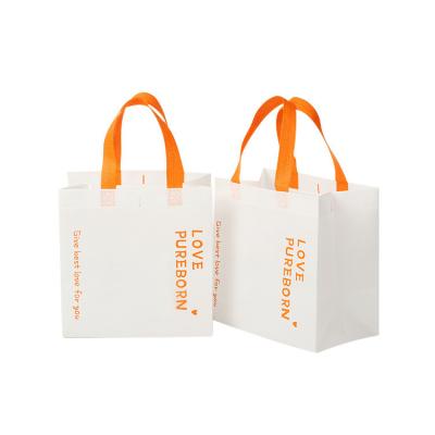 China Reusable Organic Recycle Non Woven Luxury Bag With Logo for Custom XYDAN 3D Hot Press for sale