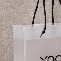 China Customized Gift Shopping XYDAN Transparent Shopping Tote Bag with Pp Pvc Rope Handle for sale