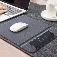 China 15W Power Output Wireless Charging Mousepad for Customized Logo and USB Type-C Port for sale