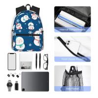 China Striped Pattern Custom Logo Multi Pockets College Students Bookbag for Casual Daypack for sale