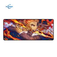 China Professional Game Player Mouse Pad with Smooth Polyester Fabric Surface and Custom Logo for sale