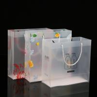 China XYDAN BAG Stock Transparent PP Plastic Gift Packing Frosted Handbag 100% Eco Organza Shopping Bag for Clothes for sale